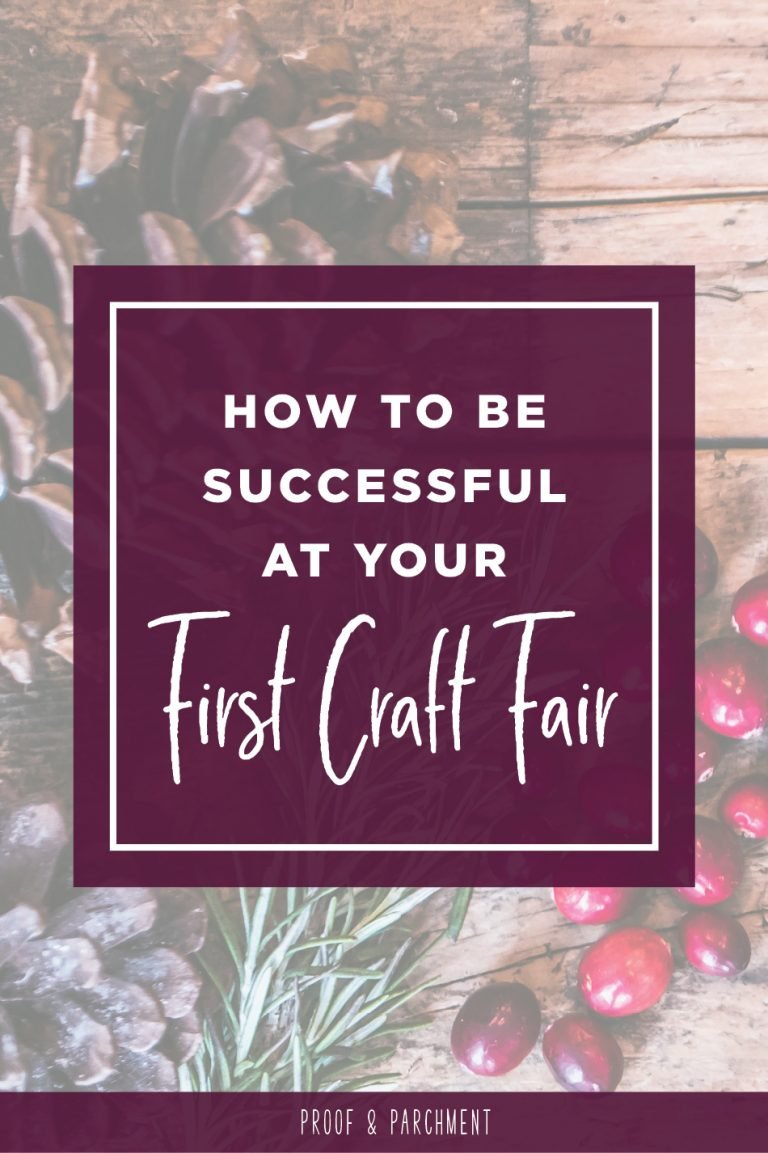 CraftFair_Header - Proof & Parchment