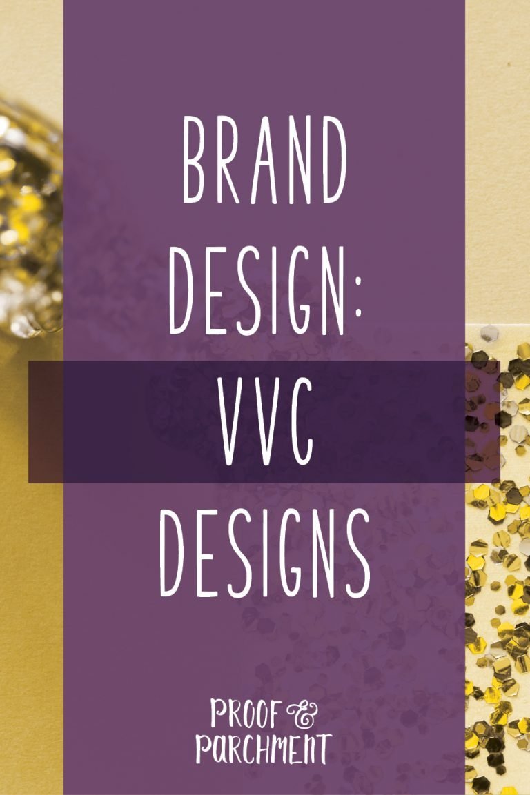 Burlesque Brand Design: VVC Designs - Proof & Parchment