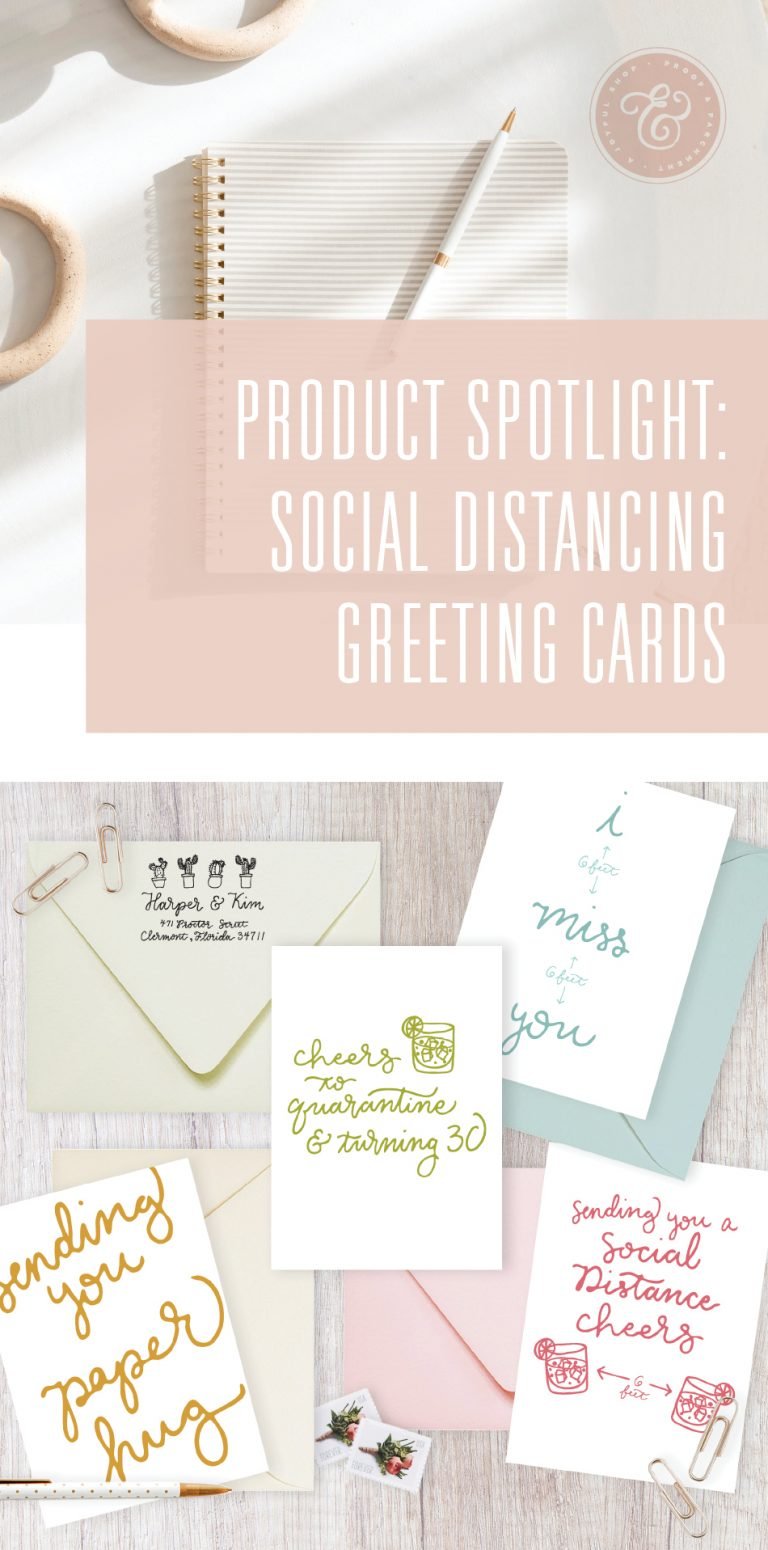 Product Spotlight: Social Distancing Cards - Proof & Parchment